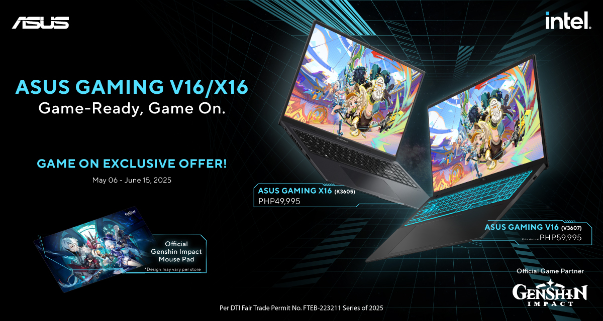 ASUS Gaming X16 and V16 Officially Launched in PH - Pricing, Specs and ...